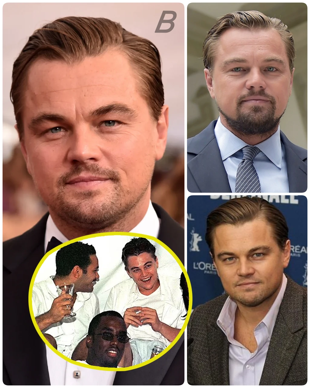 Leonardo DiCaprio en el centro de la polémica tras ser visto con Diddy ...