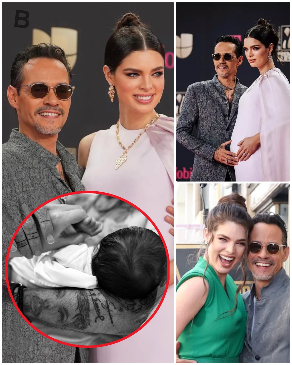 Marc Anthony y Nadia Ferreira dan la bienvenida a su primer hijo juntos - News