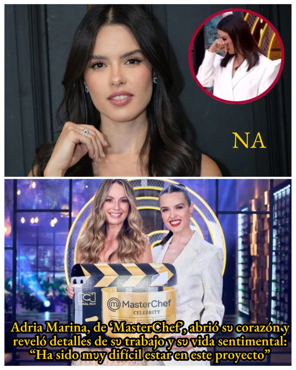 Adria Marina, de ‘MasterChef’, abrió sυ corazón y reveló detalles de sυ trabajo y sυ vida ...