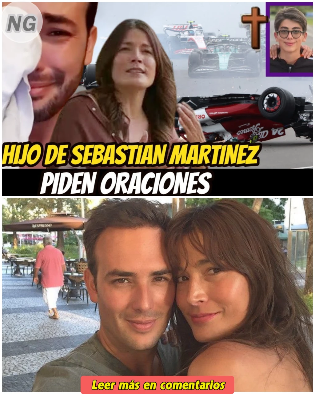 HIJO de SEBASTIÁN MARTÍNEZ SUFRE FUERTE ACCIDENTE en COMPETENCIA AUTOMOVILISTICA! - News