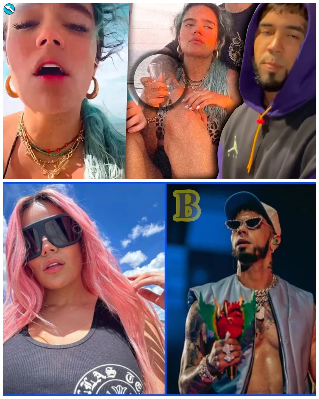 Karol g se confiesa: Se dejó ver despechada y con tusa, Anuel le responde inmediatamente😱 - News