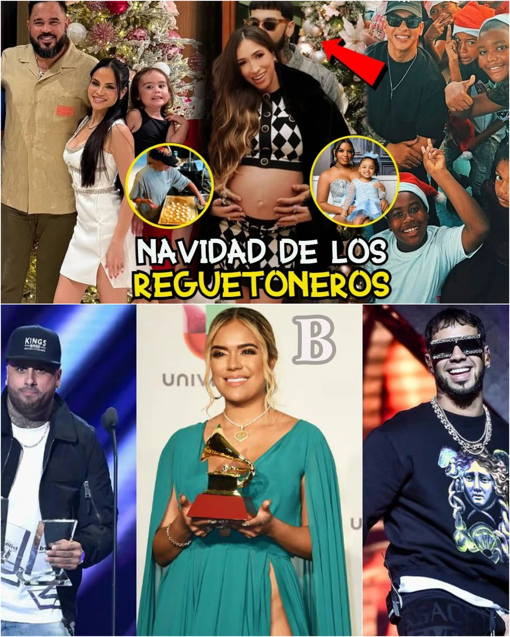 ¡Exclusivo! Así Celebraron la Navidad tus Reguetoneros Favoritos - News