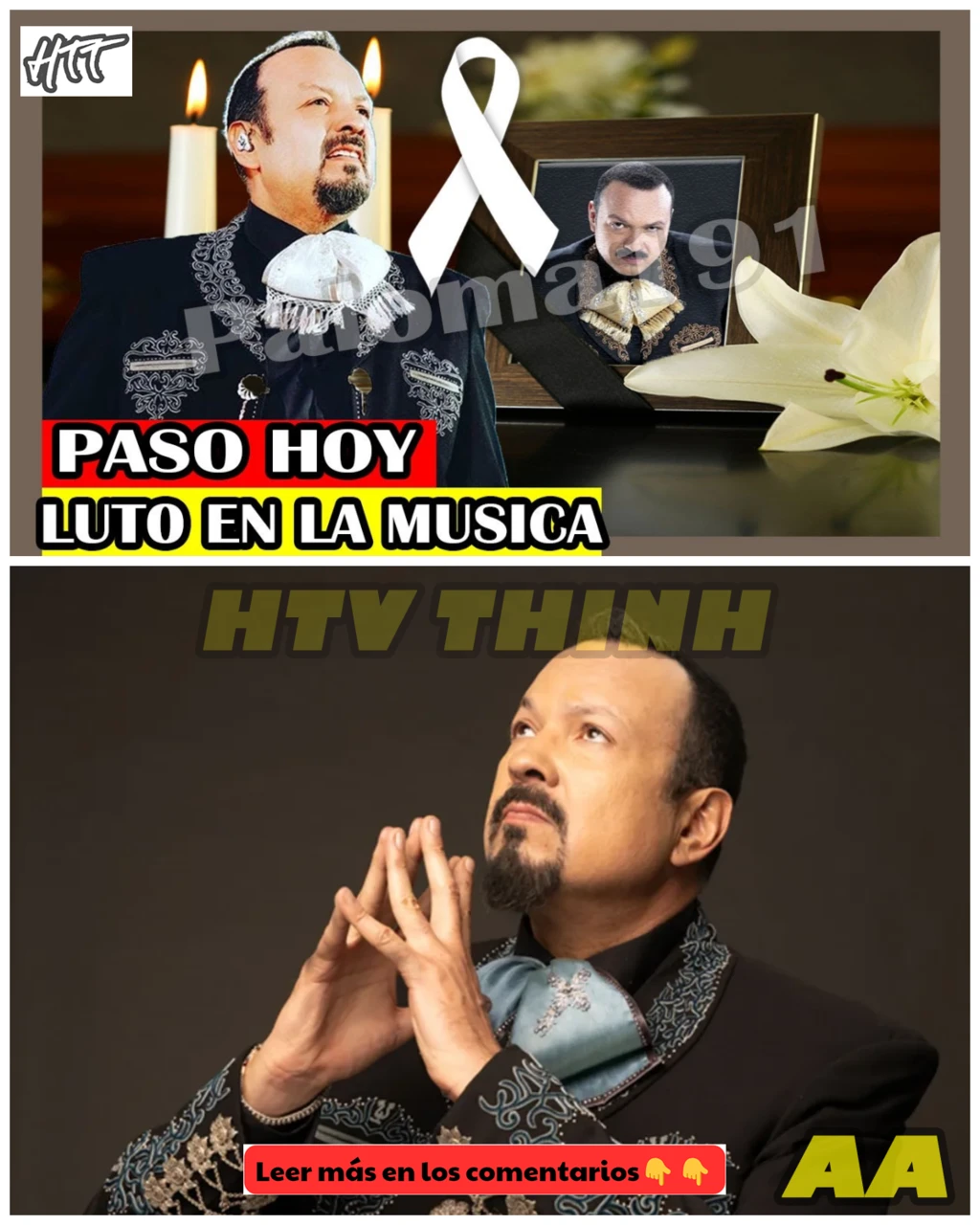 FALLECE UNA LEYENDA MUSICAL | Pepe Aguilar - HTT - News