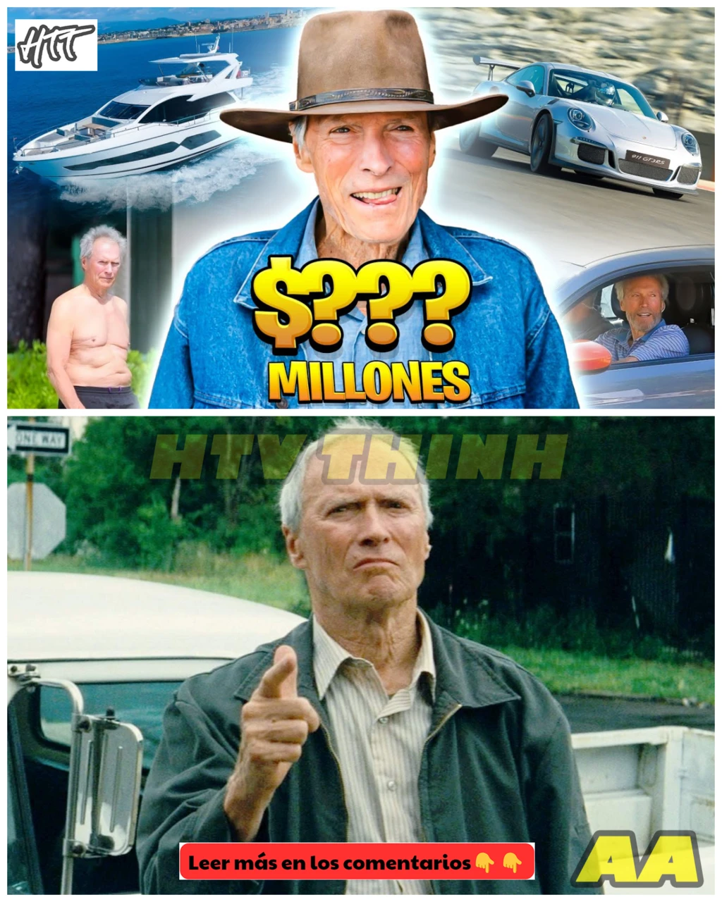 Así es la vida lujosa de Clint Eastwood - HTT - News