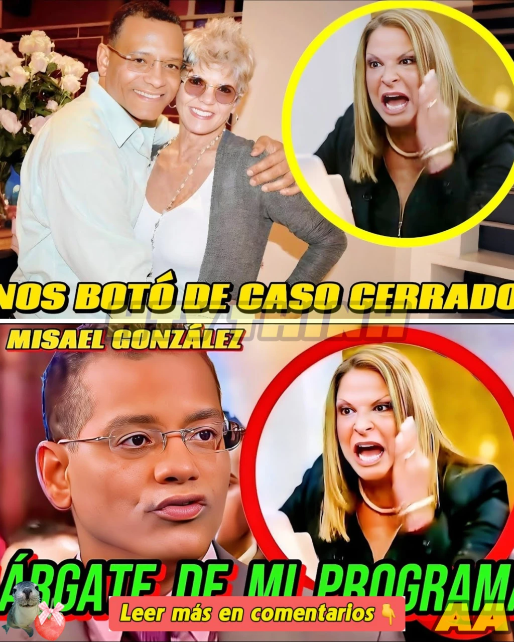 MISAEL GONZALEZ: FINALMENTE REVELA, COMO LA DRA. ANA MARIA POLO LO BOTO DE CASO CERRADO - News