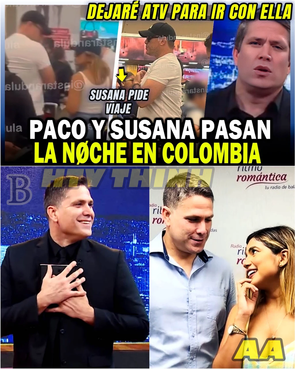 Paco Bazán y Susana Alvarado a Colombia - News