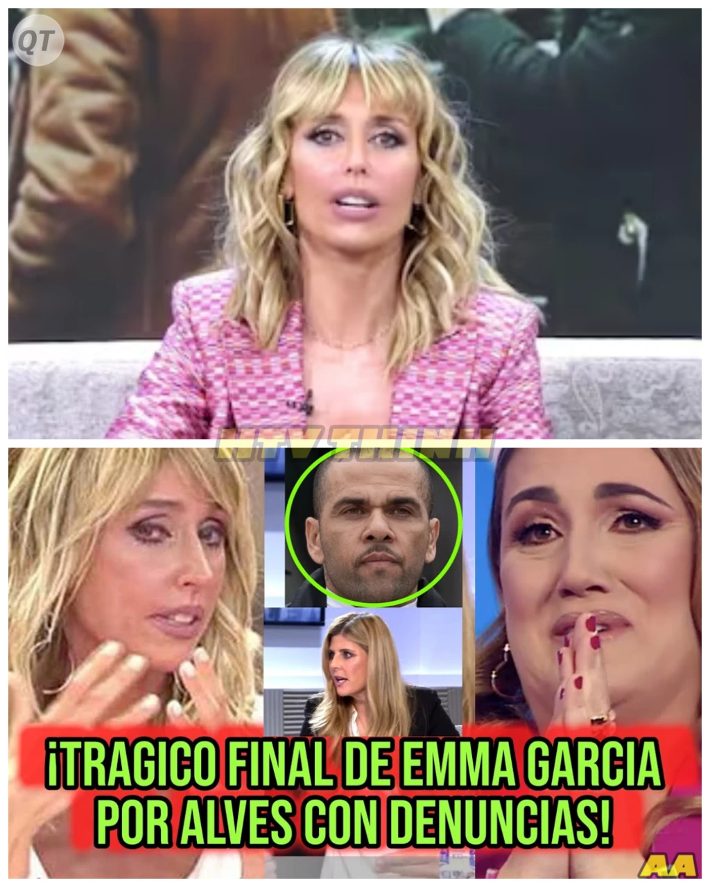 💥HUNDIMIENTO FINAL EMMA GARCÍA! CON DENUNCIAS POR DANI ALVES Y DEBACLE ...
