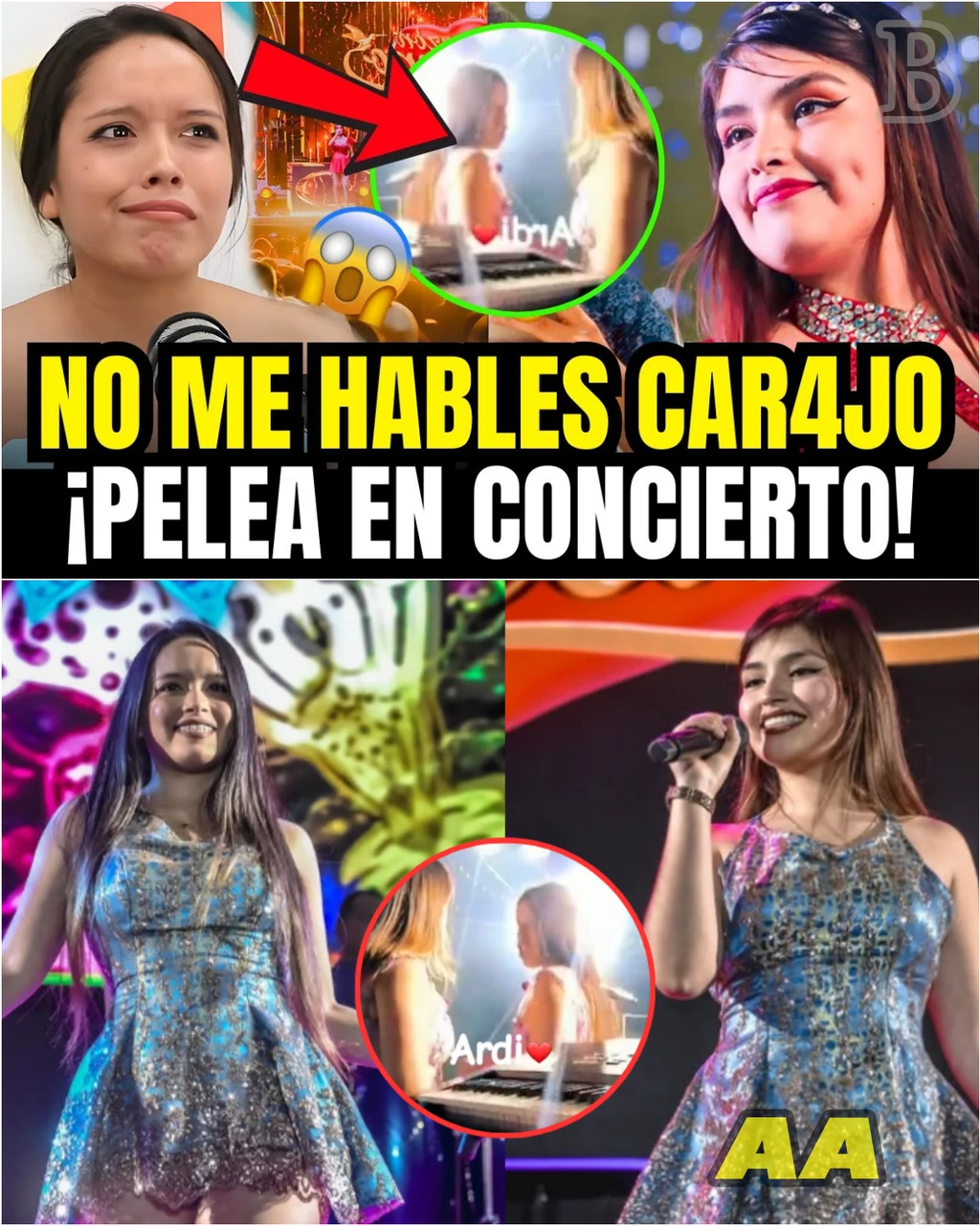 💥 Golpes, Gritos y Celos: Kiara Lozano y Milagros Díaz Protagonizan ...