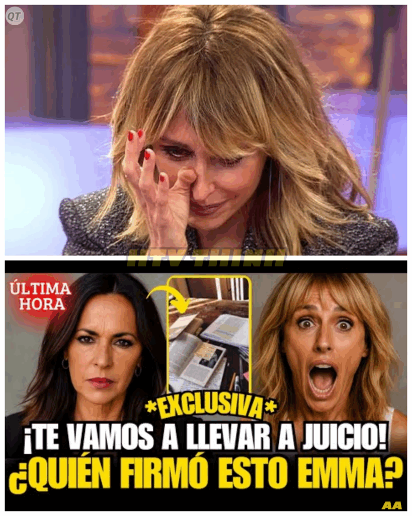 🚨OLGA MORENO READS THE MILLION-DOLLAR LAWSUIT LIVE! EMMA GARCÍA SINKS ...