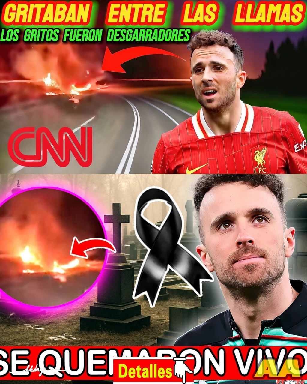 El INFIERNO los rodeó en segundos: Diogo Jota y su hermano suplicaban ...