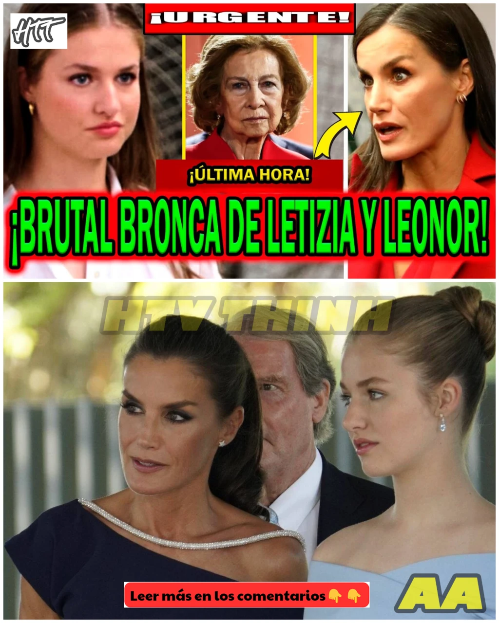 ¡BRUTAL BRONCA! DE LA PRINCESA LEONOR CON LETIZIA ORTIZ POR PREMIOS PRINCESA DE GIRONA Y FELIPE ...