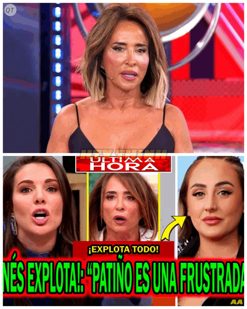 💥¡EXPLOTA TODO! INÉS HERNAND ATACA A MARÍA PATIÑO Y GRAVE ACUSACIÓN A ...