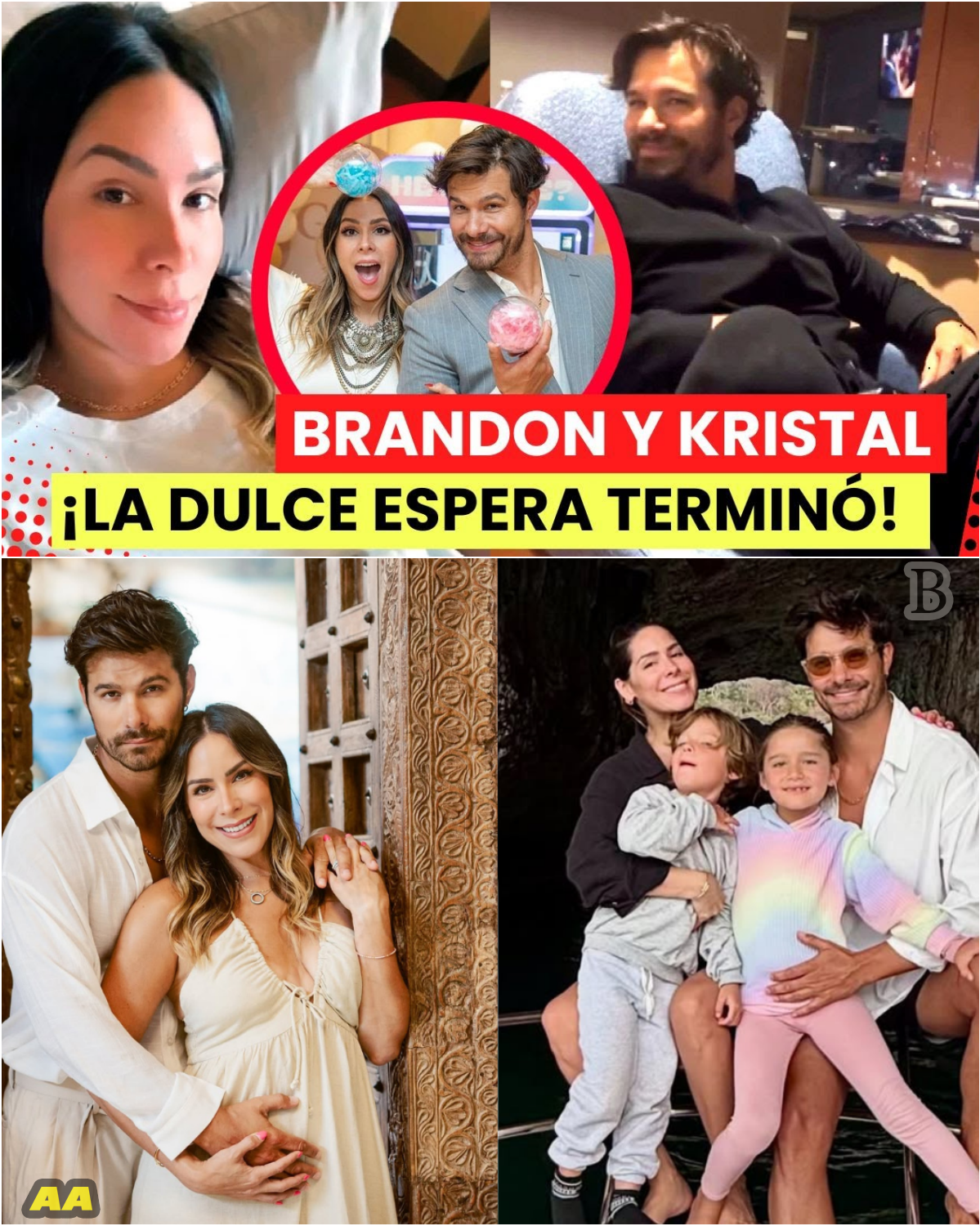 "Kristal Cid y Brandon Peniche emocionan a sus seguidores: ¡Su bebé ...