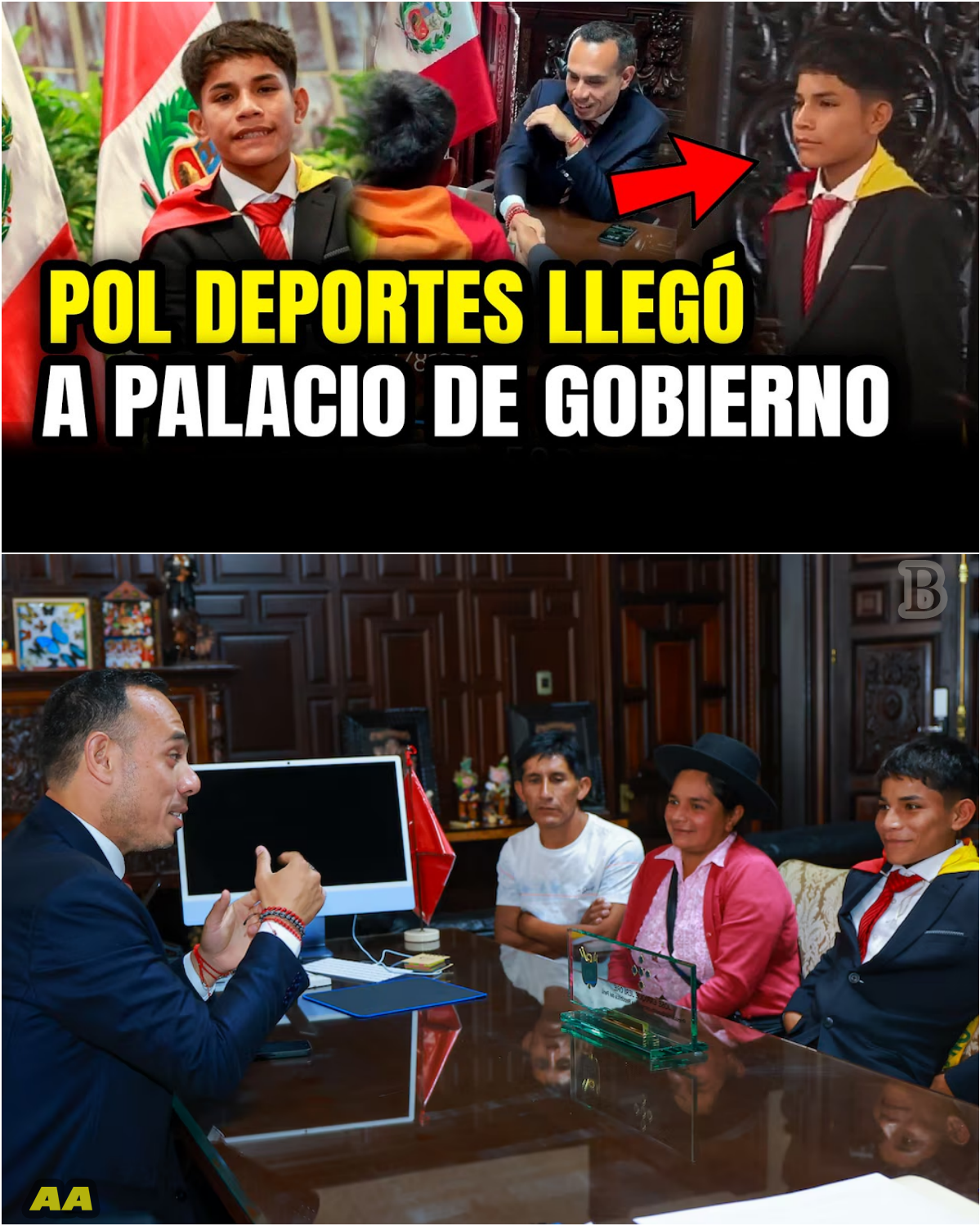 ⚡ De un Cerro al Palacio Nacional: Pol Deportes IMPACTA al Presidente y ...