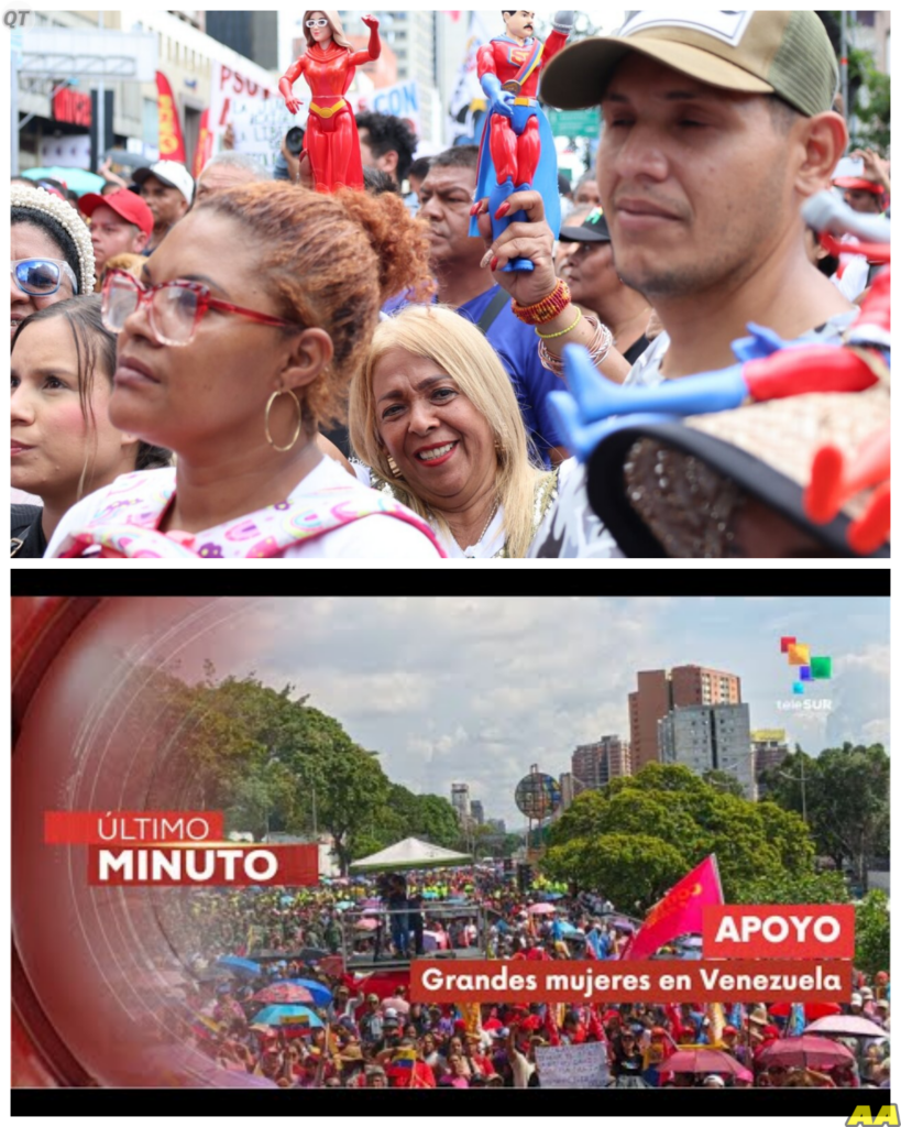 🐈 Gran marcha de mujeres en Caracas 😼 exigiendo la liberación del ...