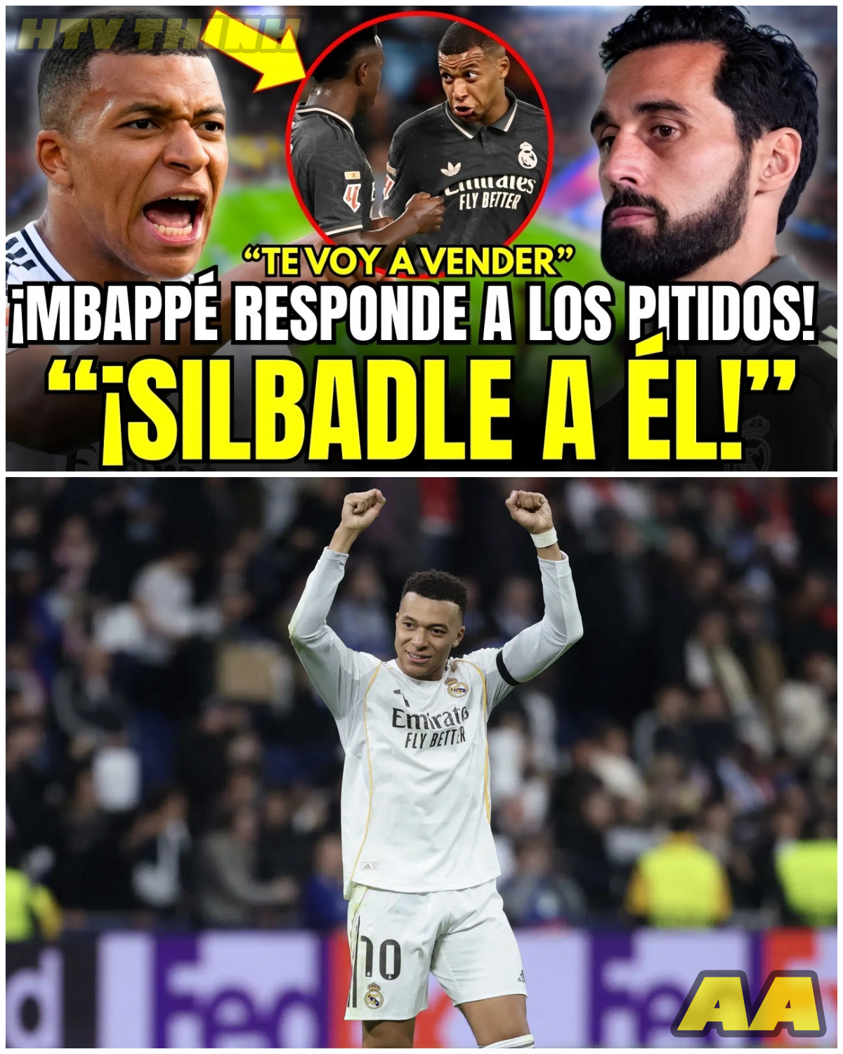 🔥MBAPPÉ RESPONDE A LOS PITIDOS EN EL BERNABÉU Y SEÑALA QUIÉN DEBE SER ...